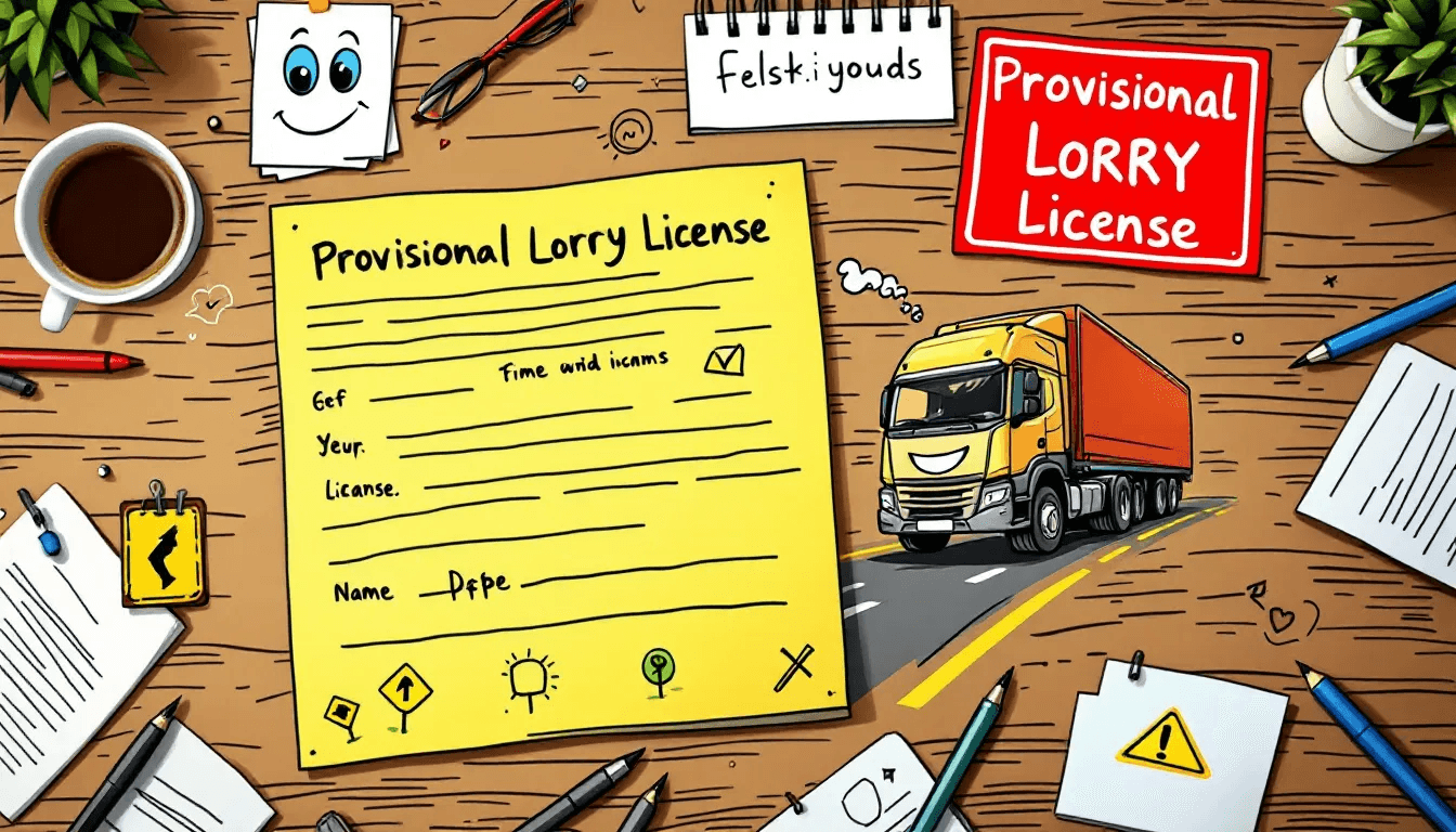 How to Get a Provisional Lorry License: Cost and Application Process ...