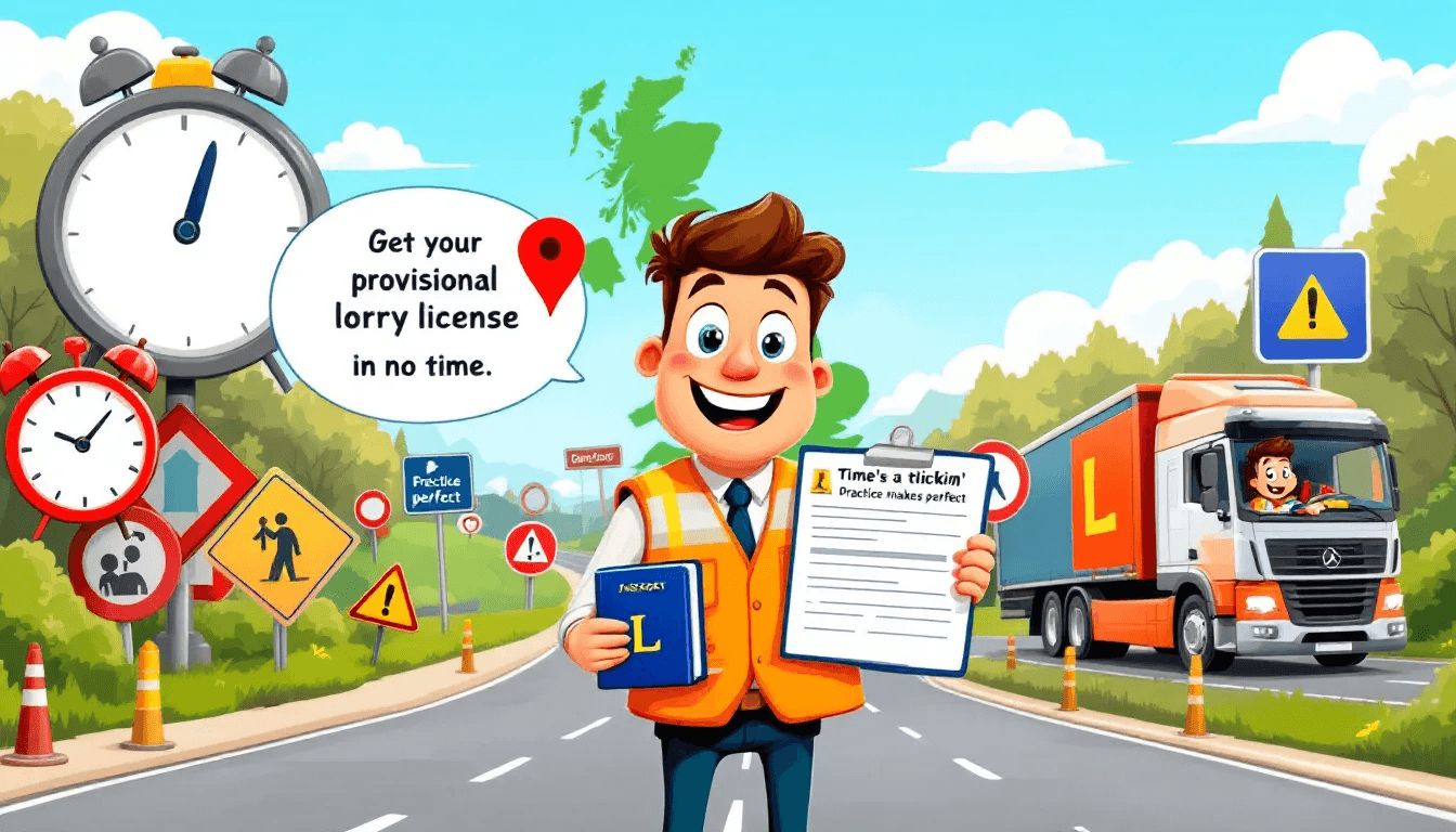 How to Get a Provisional Lorry License: Cost and Application Process ...