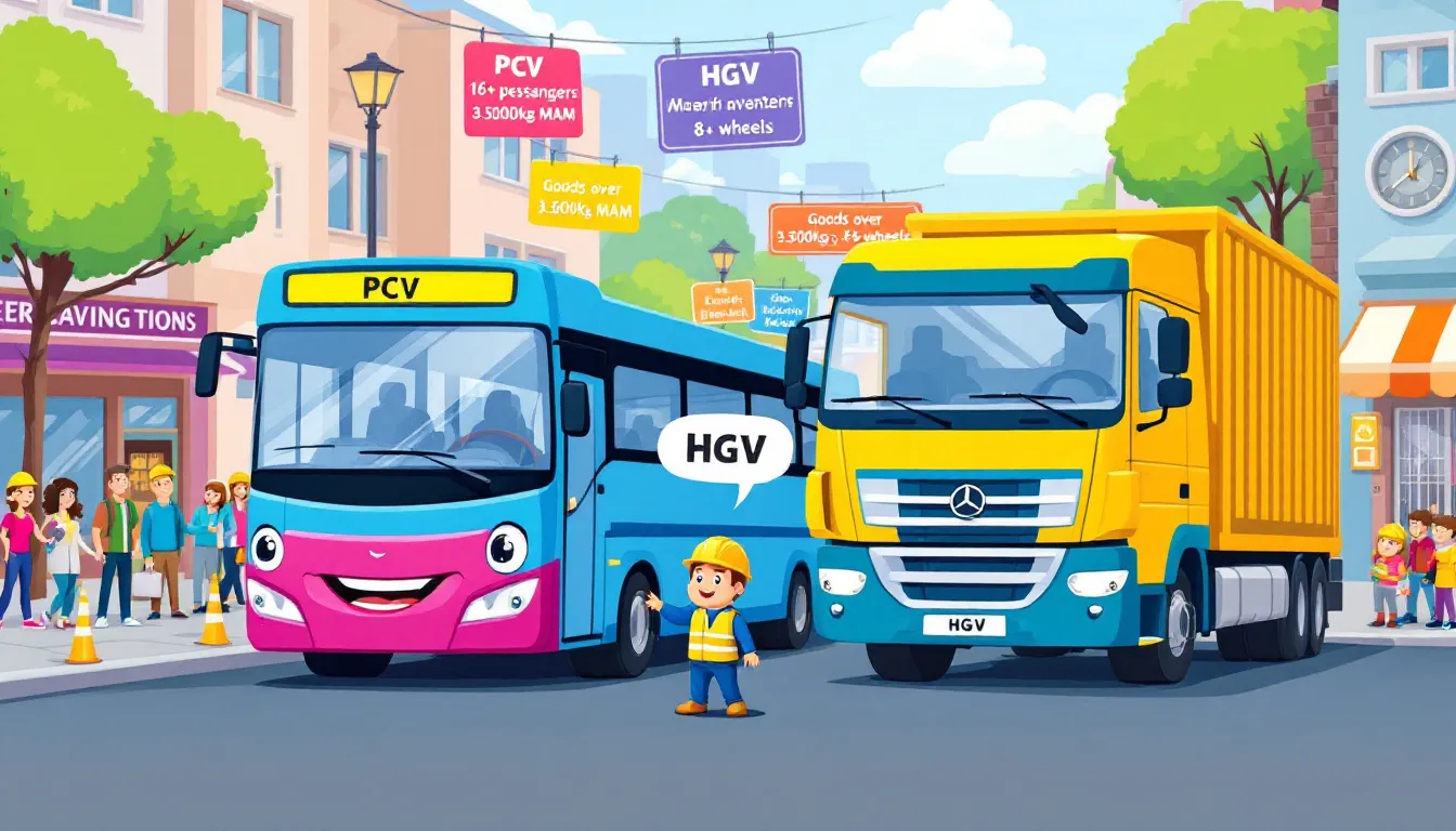 Is Bus and Lorry CPC the Same? Understanding the Key Differences